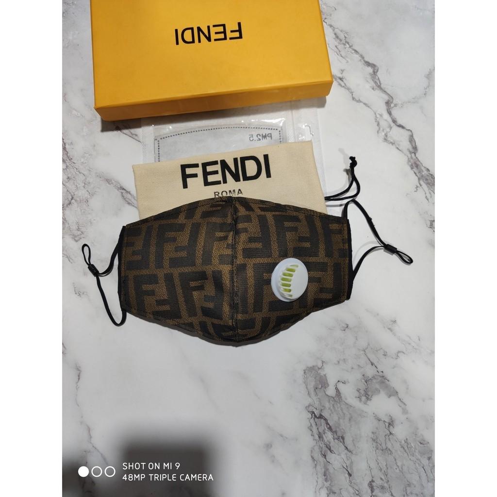 FENDI PM2.5 Mask, Luxury, Accessories on Carousell