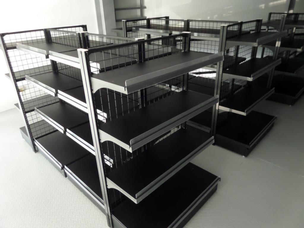 Gondola display rack store display made in korea, Furniture & Home ...