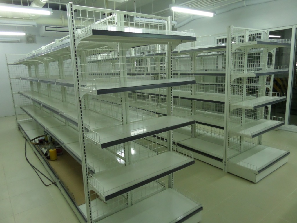 Gondola display rack store display made in korea, Furniture & Home ...