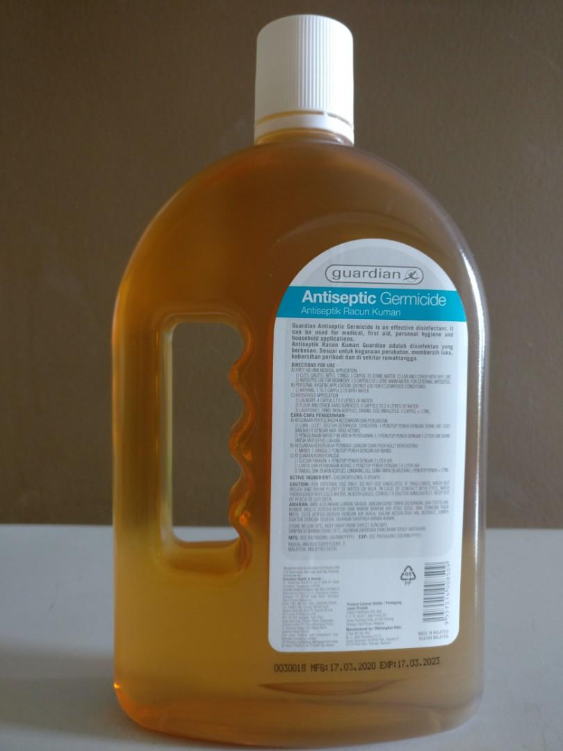 Guardian Antiseptic Germicide 750ml bottle, Beauty & Personal Care ...