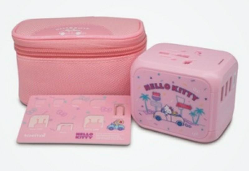 HELLO KITTY WORLD TRAVEL ADAPTOR WITH SIM CARD REMOVAL SET, Computers ...