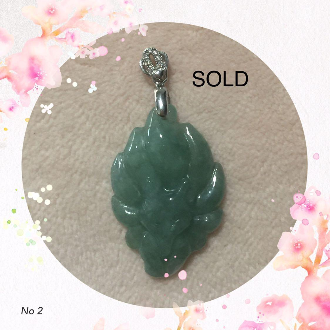 Jade Fox Pendent, Women's Fashion, Jewelry & Organisers, Necklaces on ...