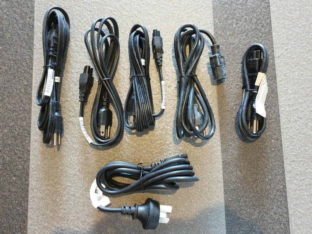 Power cables cords US (Type B) to C5 (Mickey mouse, cloverleaf ...