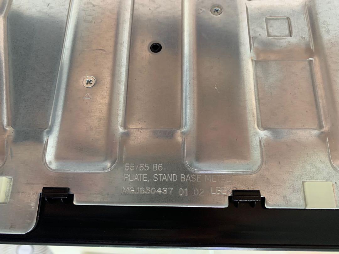 LG OLED TV Base Stand, TV & Home Appliances, TV & Entertainment, TV on ...