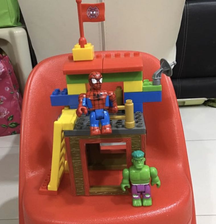 Mega Bloks Marvel Spider-Man & Hulk, Hobbies & Toys, Toys & Games on ...