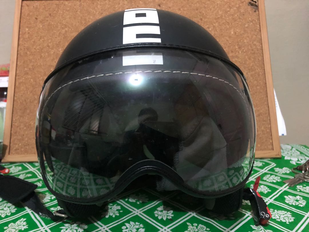 MOMO helmet, Motorcycles, Motorcycle Apparel on Carousell