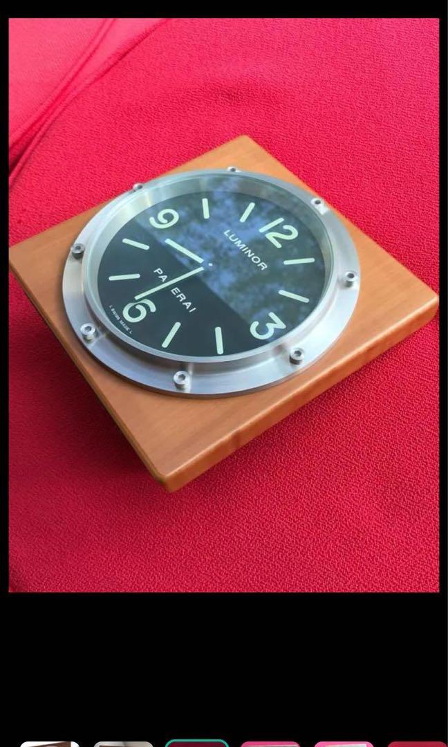 Panerai Pam 151 table Clock, Luxury, Watches on Carousell