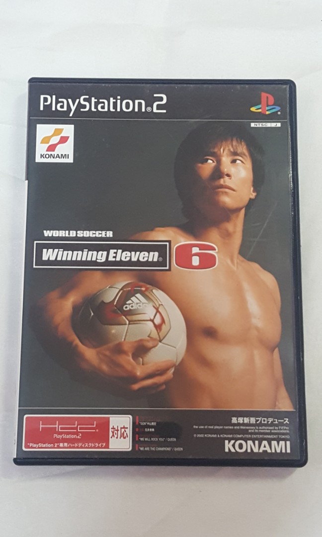PlayStation 2 PS2 World Soccer Winning Eleven 6, Video Gaming, Video ...