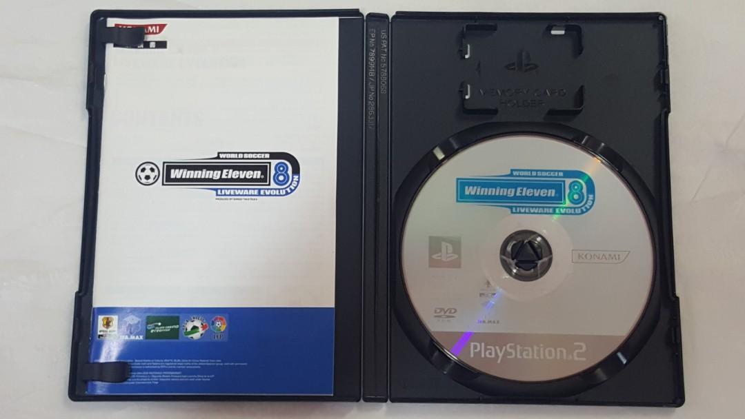 PlayStation 2 PS2 World Soccer Winning Eleven 8 Liveware Evolution ...