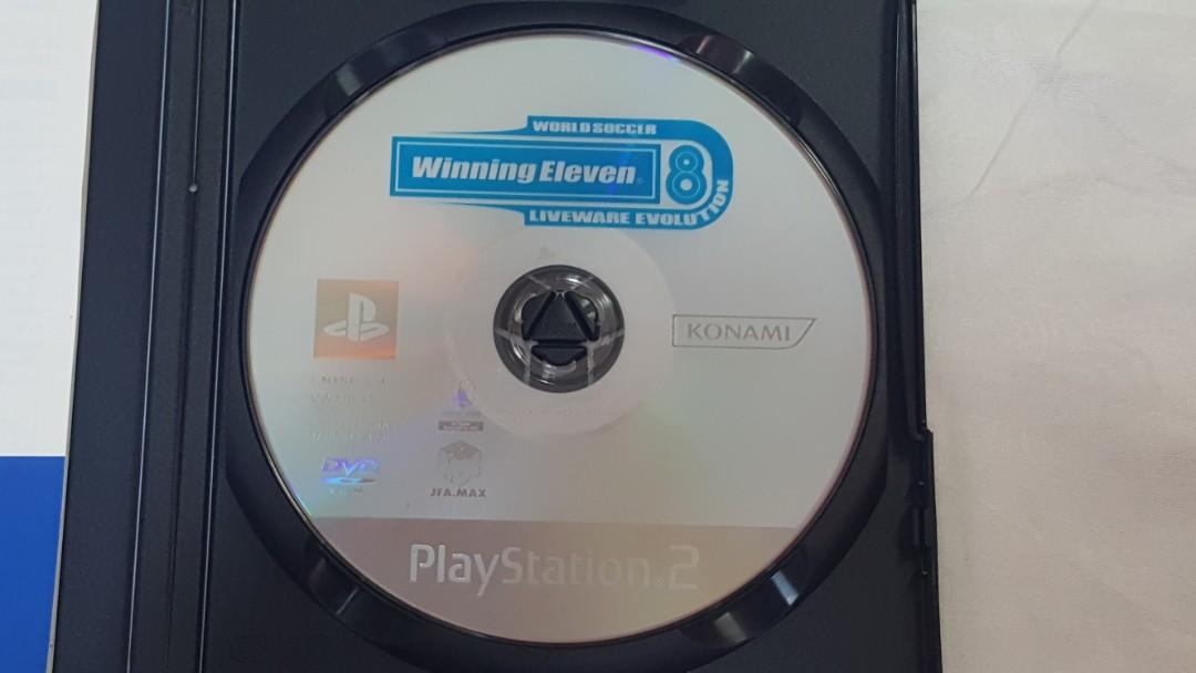 PlayStation 2 PS2 World Soccer Winning Eleven 8 Liveware Evolution ...