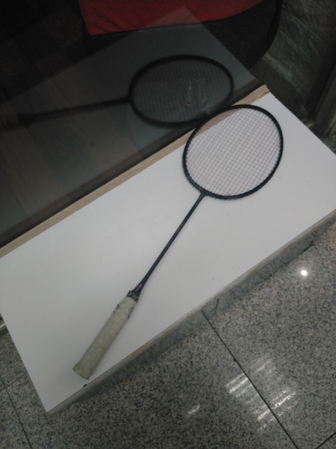 Pro kennex badminton racket 60% new, 運動產品, 運動與體育, 運動與體育 - 球拍和球類運動 ...
