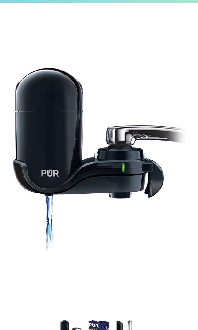 PUR Water Faucet Filtration System with MAXIon [FM-2000B], TV & Home ...