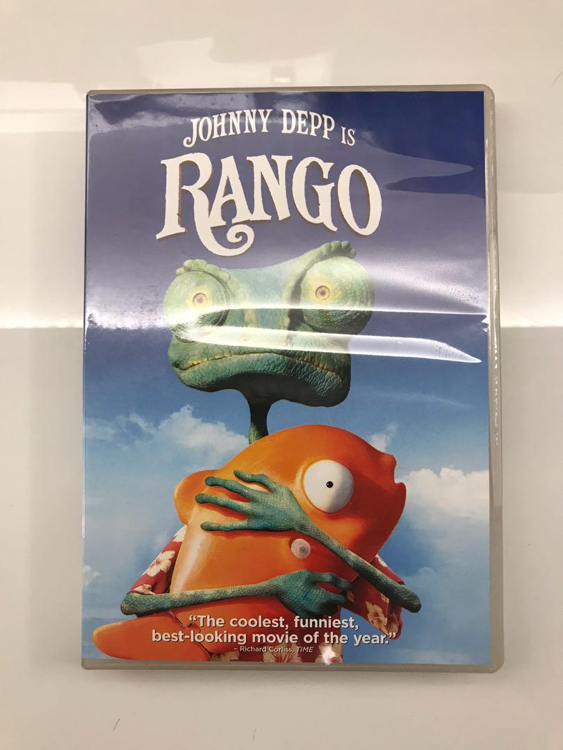 Rango Animated Film Region 3 DVD (1 Disc), Hobbies & Toys, Music ...