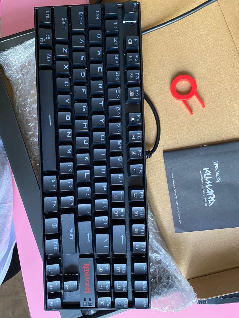 RED DRAGON (RGB Kumara Mechanical Keyboard), Computers & Tech, Parts ...