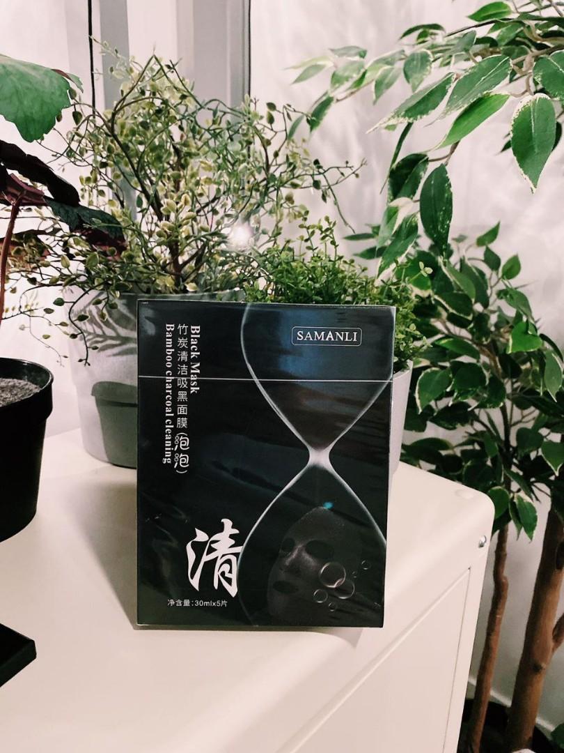 SAMANLI BUBBLE MASK, Beauty & Personal Care, Face, Face Care on Carousell