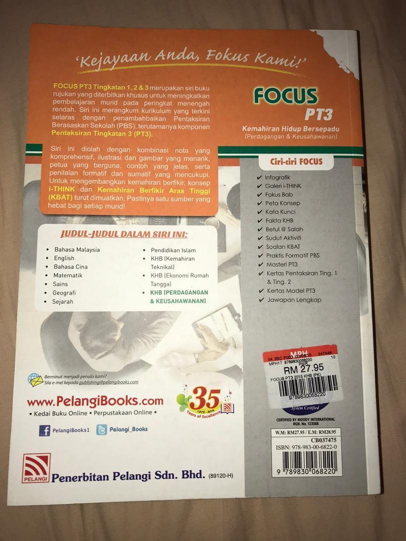 Science PT3 Kemahiran Hidup PT3 #ILuvPosLaju, Hobbies & Toys, Books & Magazines, Textbooks on ...