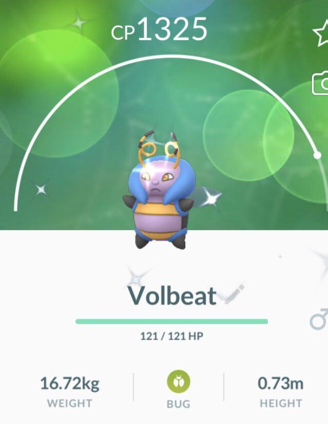shiny volbeat