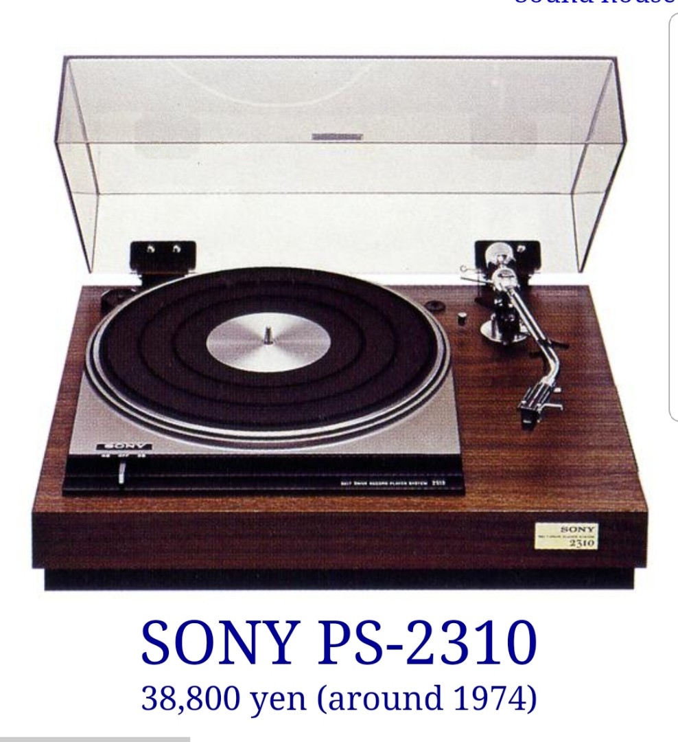 Sony PS-2310 vintage turntable, Audio, Other Audio Equipment on Carousell