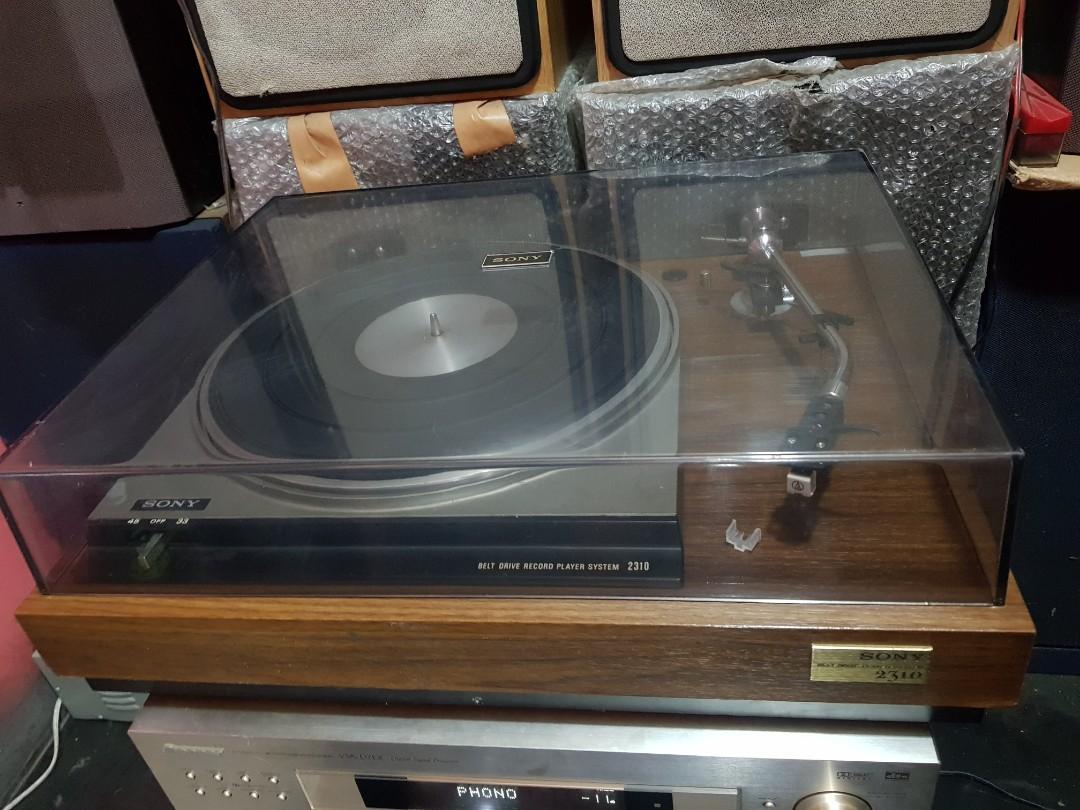 Sony PS-2310 vintage turntable, Audio, Other Audio Equipment on Carousell