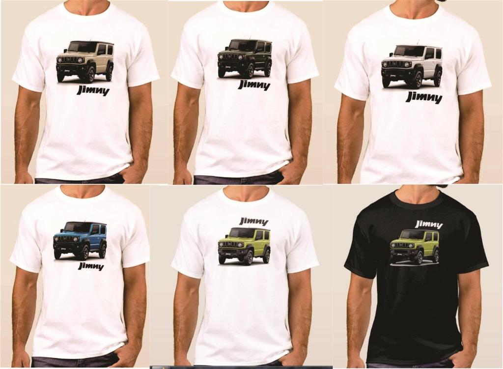 Suzuki Jimny Off-Road Loaded Cotton T-Shirt, Men's Fashion, Tops & Sets ...