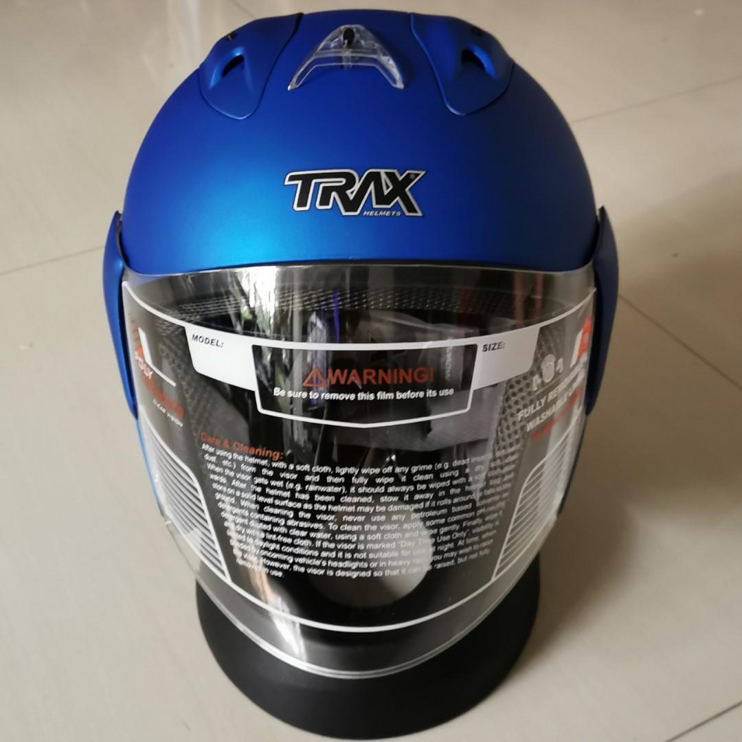 Trax Helmet, Motorcycles, Motorcycle Accessories on Carousell
