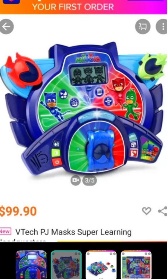 VTECH PJ MASKS Super Learning Headquarters, Hobbies & Toys, Toys ...