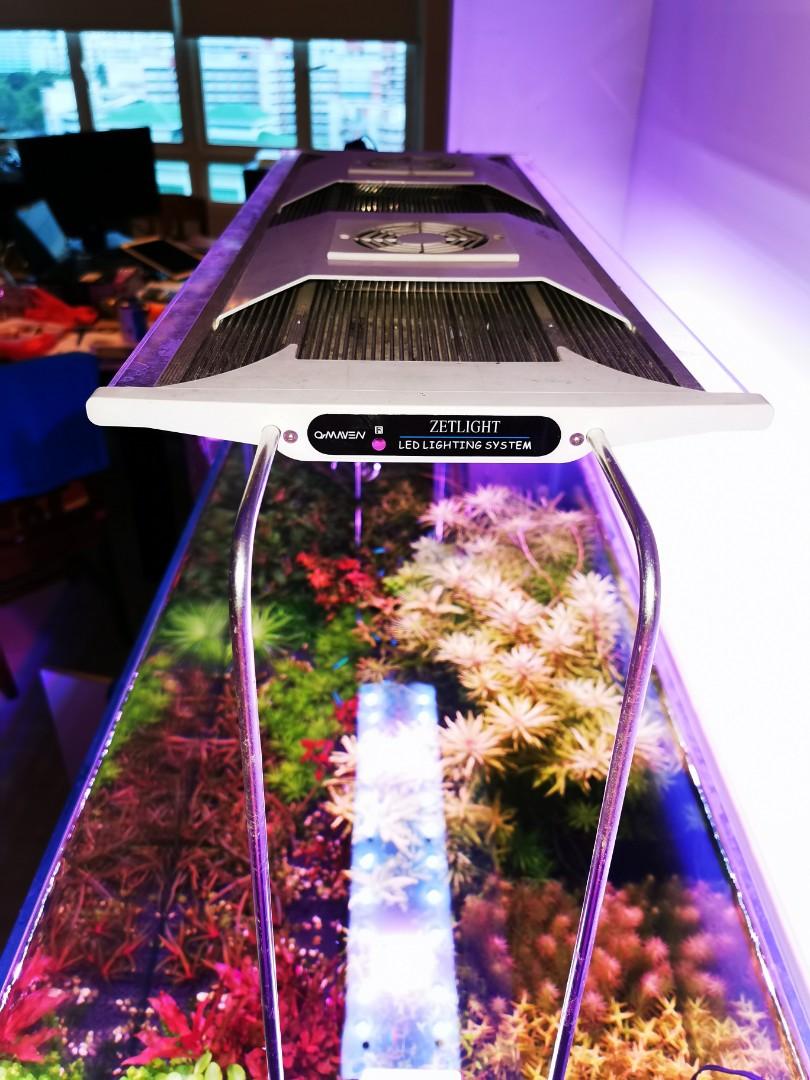 Zetlight ZT6600 Planted tank / Freshwater tank Lights 200W, Pet ...