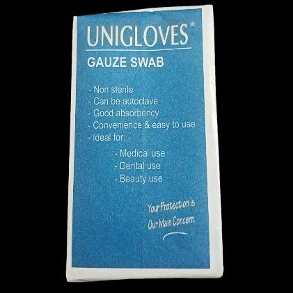 Unigloves Pre-Cut Gauze Swab 5cm x 5cm / 7.5cm x 7.5cm / 10cm x 10cm ...