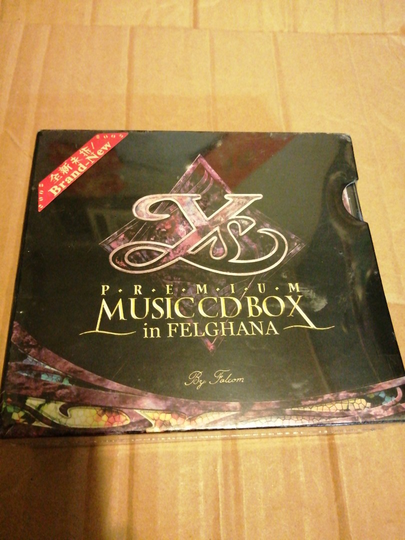 日本紀念版 全新未開封(包括大盒) YS Music Box 8cd, 電子遊戲, 遊戲機配件, 遊戲週邊商品 - Carousell