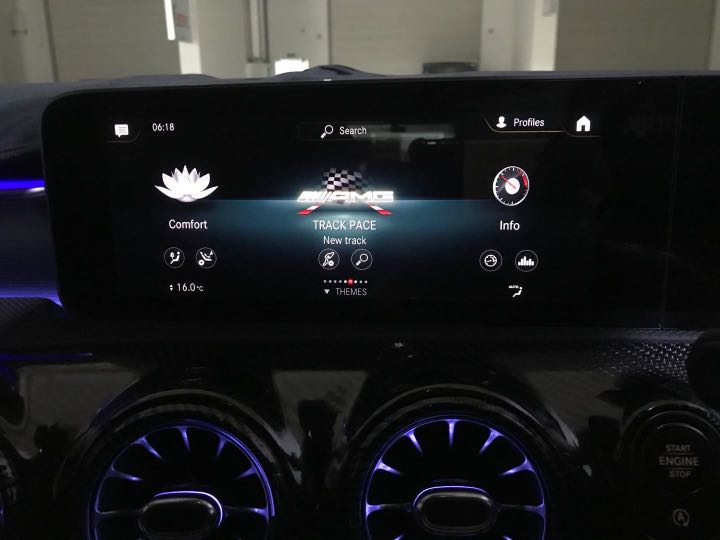 AMG Track Pace Activation is available in all MBUX, Everything Else on ...