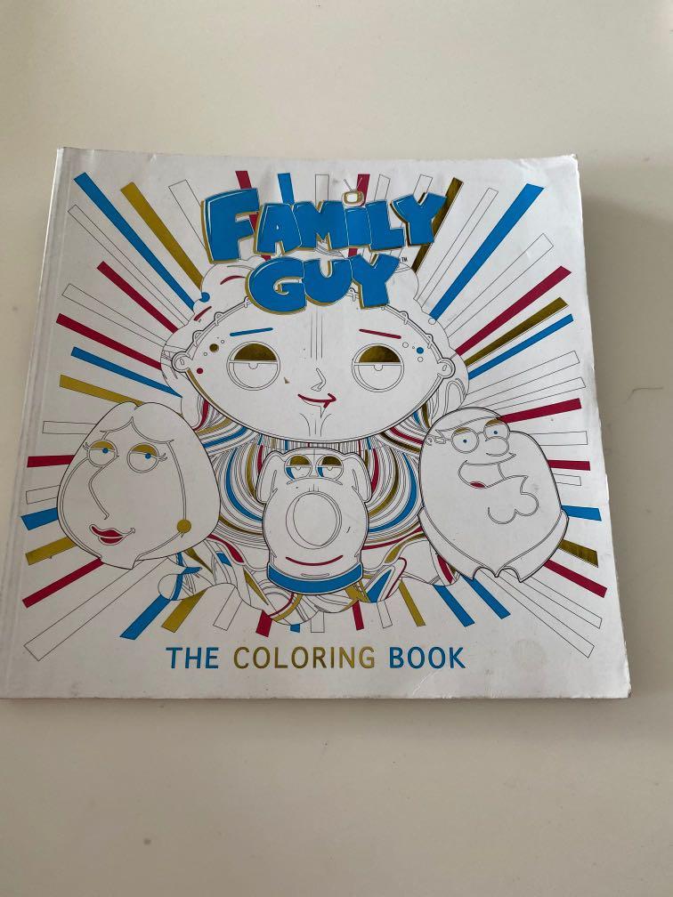 family guy coloring book