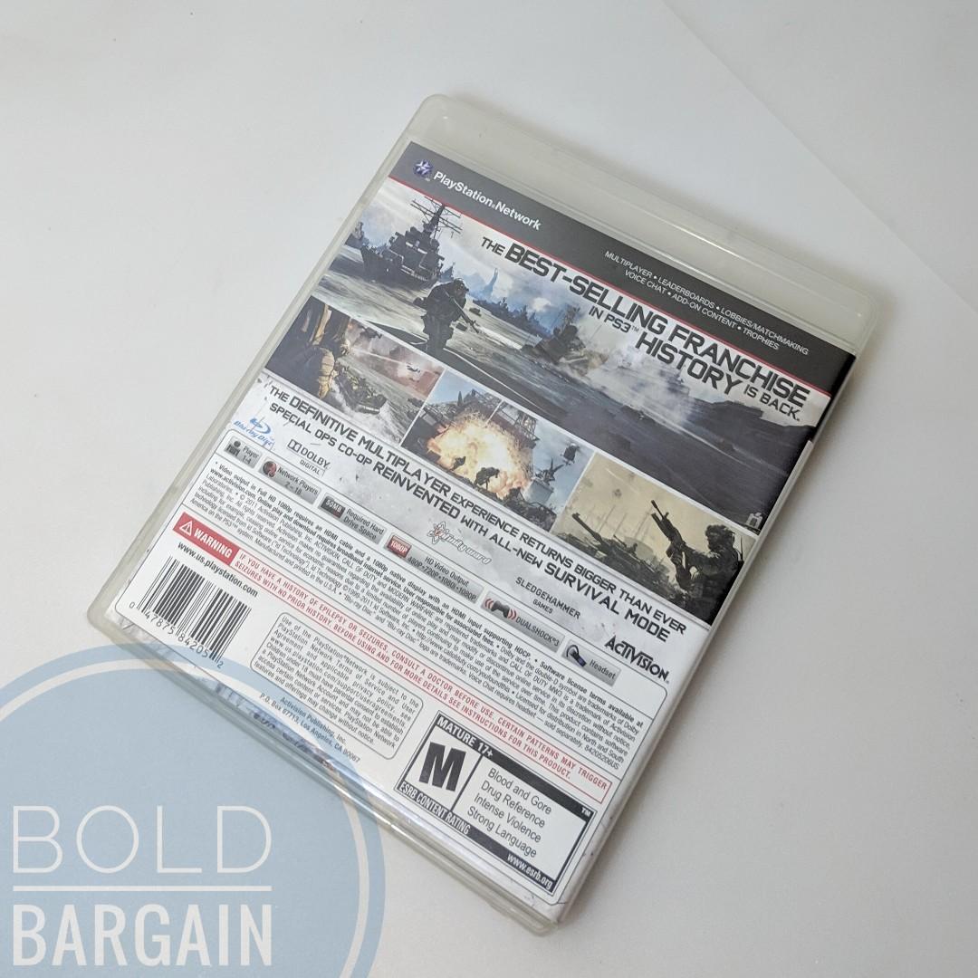 CALL of DUTY MODERN WARFARE 3 Blu-ray BD Game Disc for PlayStation 3 ...