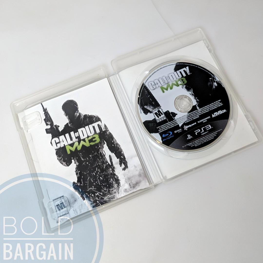 CALL of DUTY MODERN WARFARE 3 Blu-ray BD Game Disc for PlayStation 3 ...
