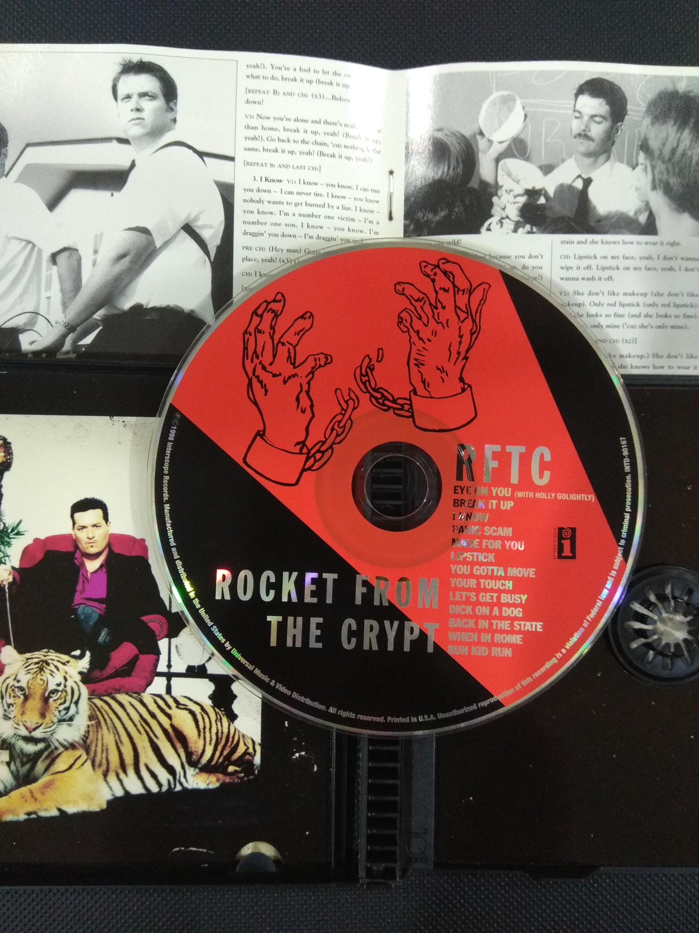 CD Rocket From The Crypt - RFTC, Hobbies & Toys, Music & Media, CDs ...