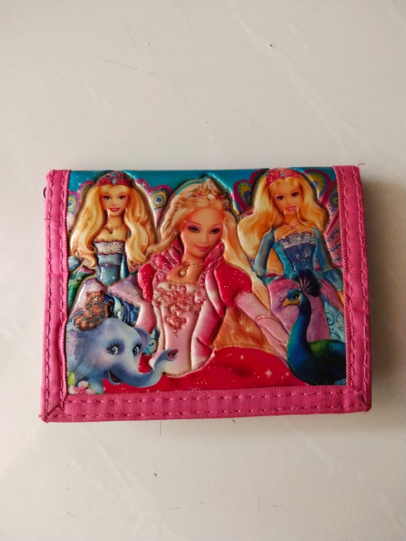 Children Wallet barbie characters, Women's Fashion, Bags & Wallets ...