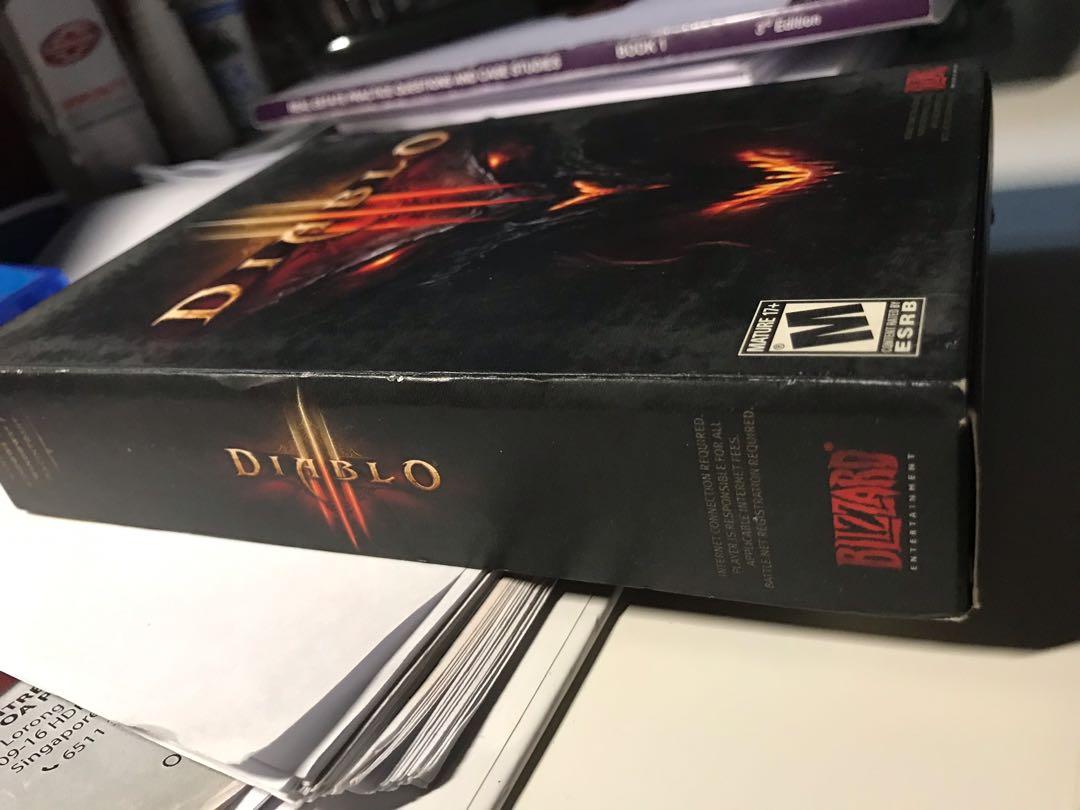 Diablo 3 Game DVD CD-Rom box set. Suitable for PC/ MAC., Video Gaming ...