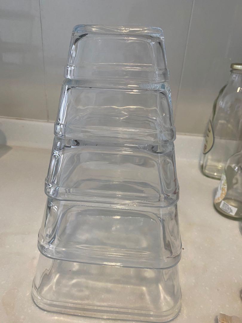 Glass Tupperware Containers, Furniture & Home Living, Kitchenware ...