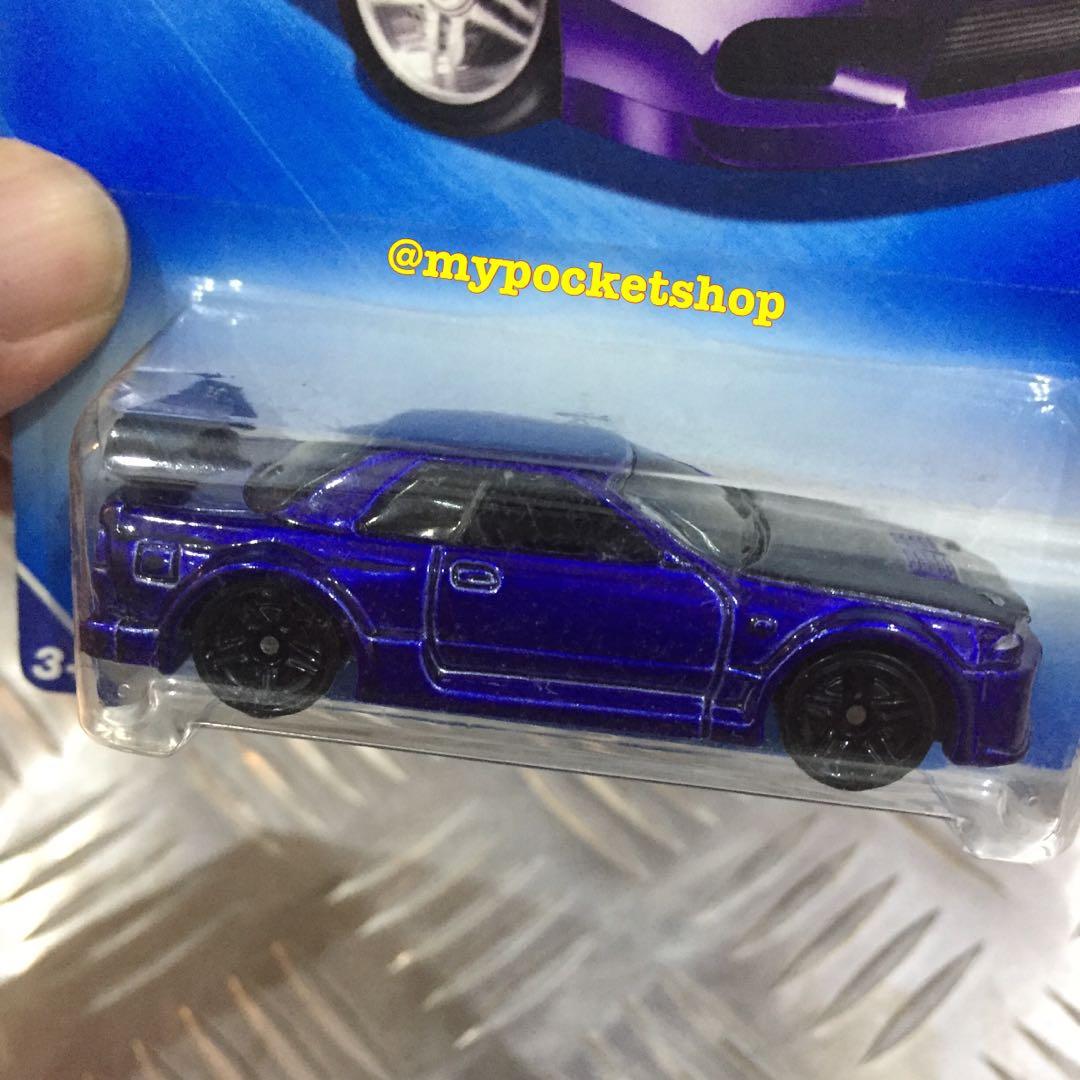 Hot Wheels NISSAN SKYLINE GTR R32 - Royal Blue / Hotwheels 2009 Dream ...