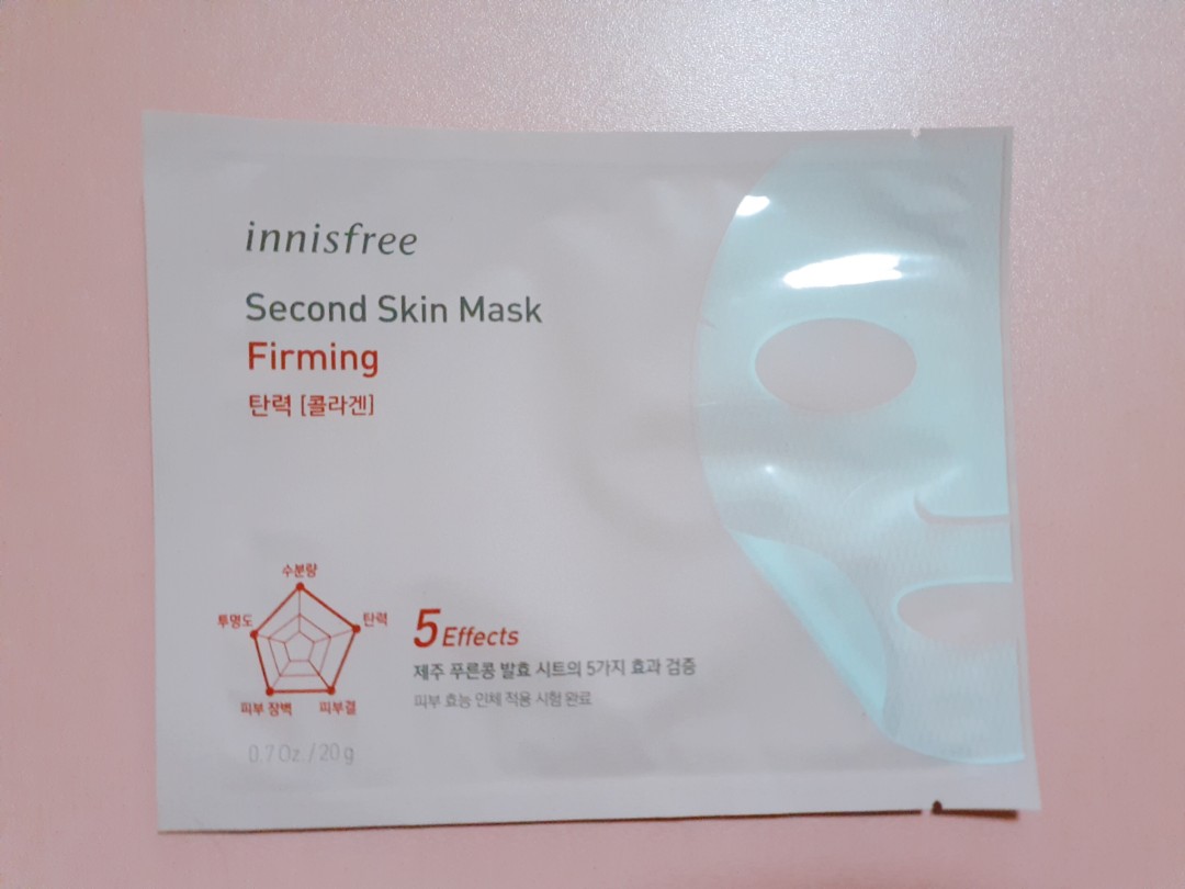 Innisfree Second Skin Mask #MRTYishun #MRTWoodlands #MRTRaffles, Beauty ...