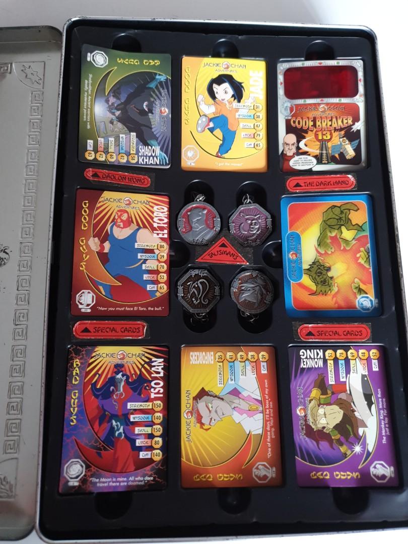 Jackie Chan Adventure Talismans and Cards, Hobbies & Toys, Toys & Games ...