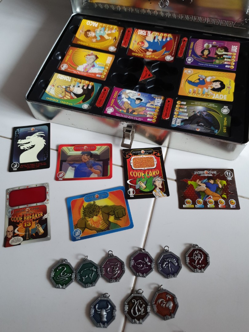 Jackie Chan Adventure Talismans and Cards, Hobbies & Toys, Toys & Games ...