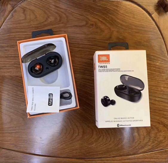 JBL TWS5 BLACK, Elektronik, Audio di Carousell