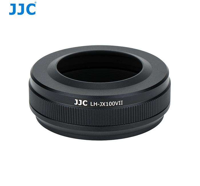 JJC LH-JX100VII BLACK Lens Hood 相機鏡頭 遮光罩 for Fujifilm X100V,X100,X100S,X100T,X100F 替代 LH-X100 ...