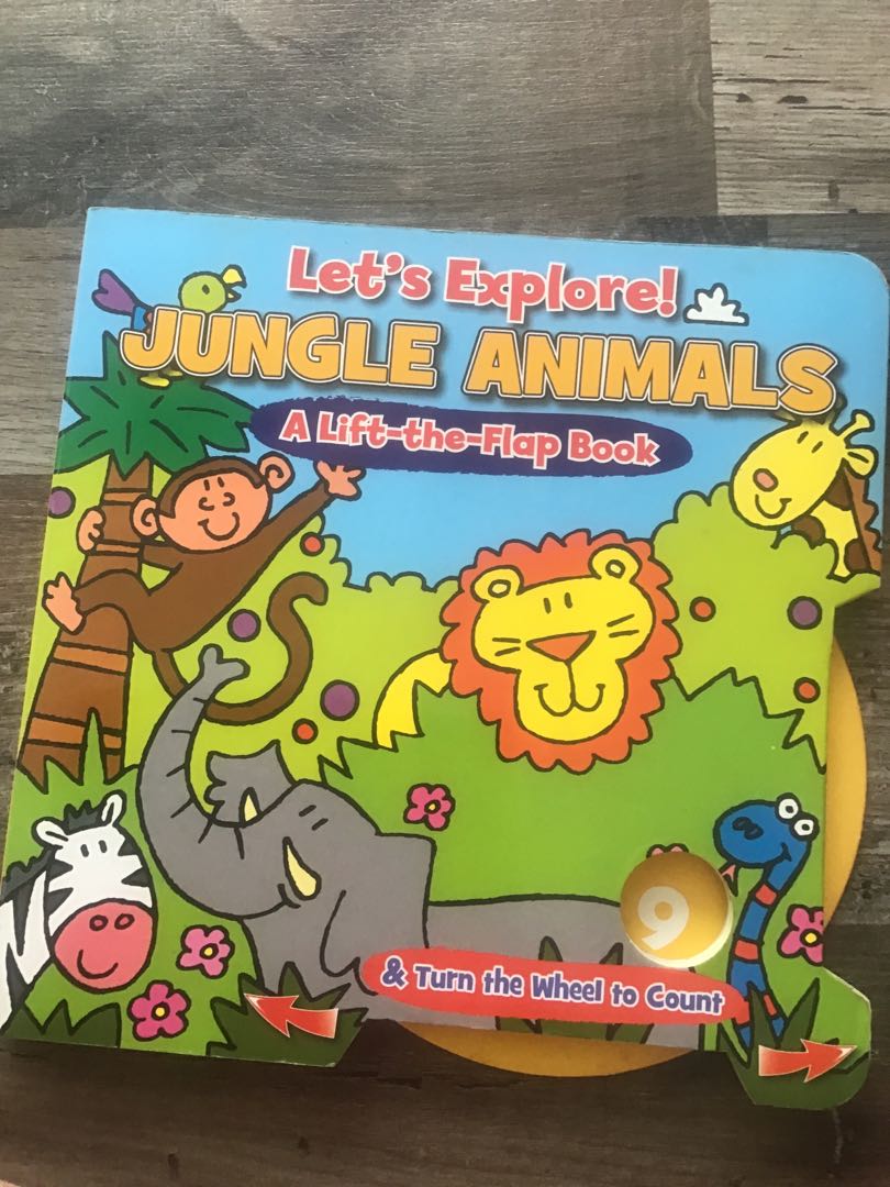 Jungle animals, Books & Stationery, Children's Books on Carousell