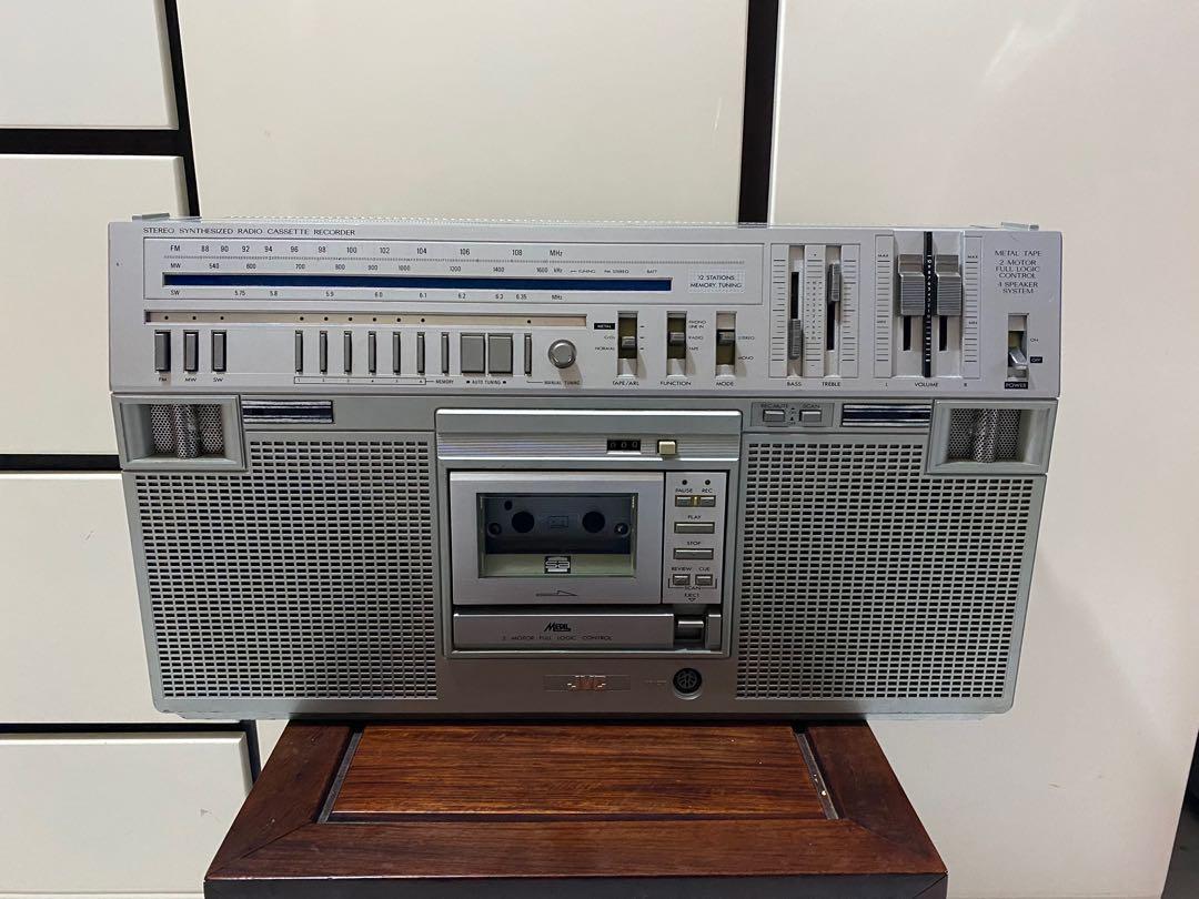 JVC STEREO RADIO CASSETTE RECORDER, 音響器材, 錄音機 - Carousell