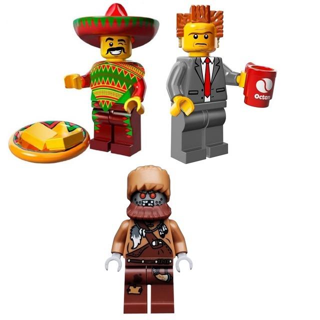 Lego Movie Set President Business Taco Tuesday Man Wiley Fusebot, Toys ...