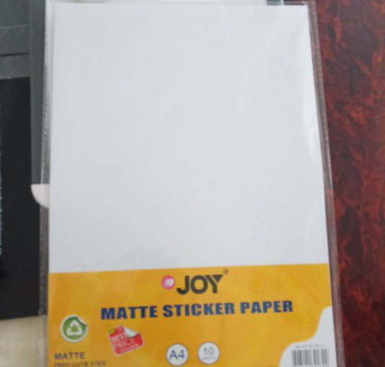 Matte Sticker Paper A4 size, Hobbies & Toys, Stationary & Craft, Craft ...