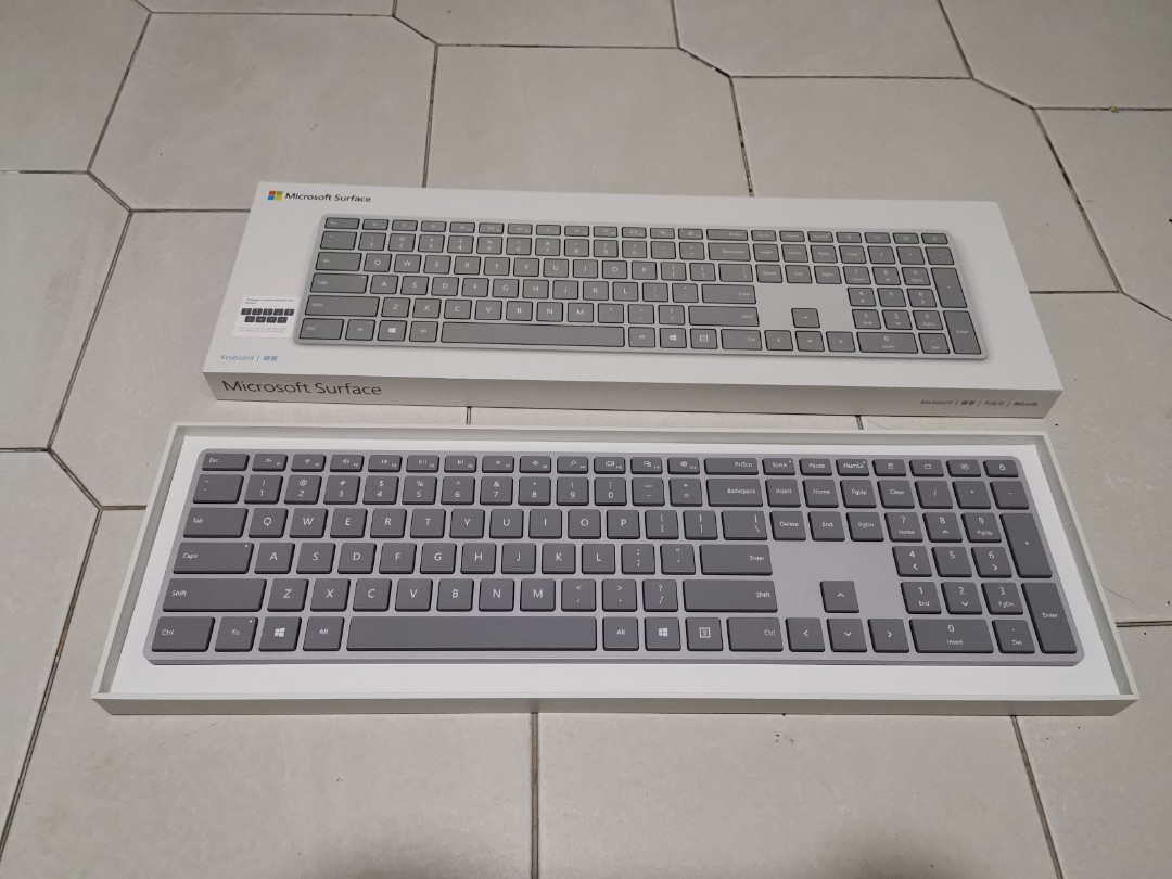 Microsoft Surface Keyboard Computers And Tech Parts And Accessories Computer Keyboard On Carousell