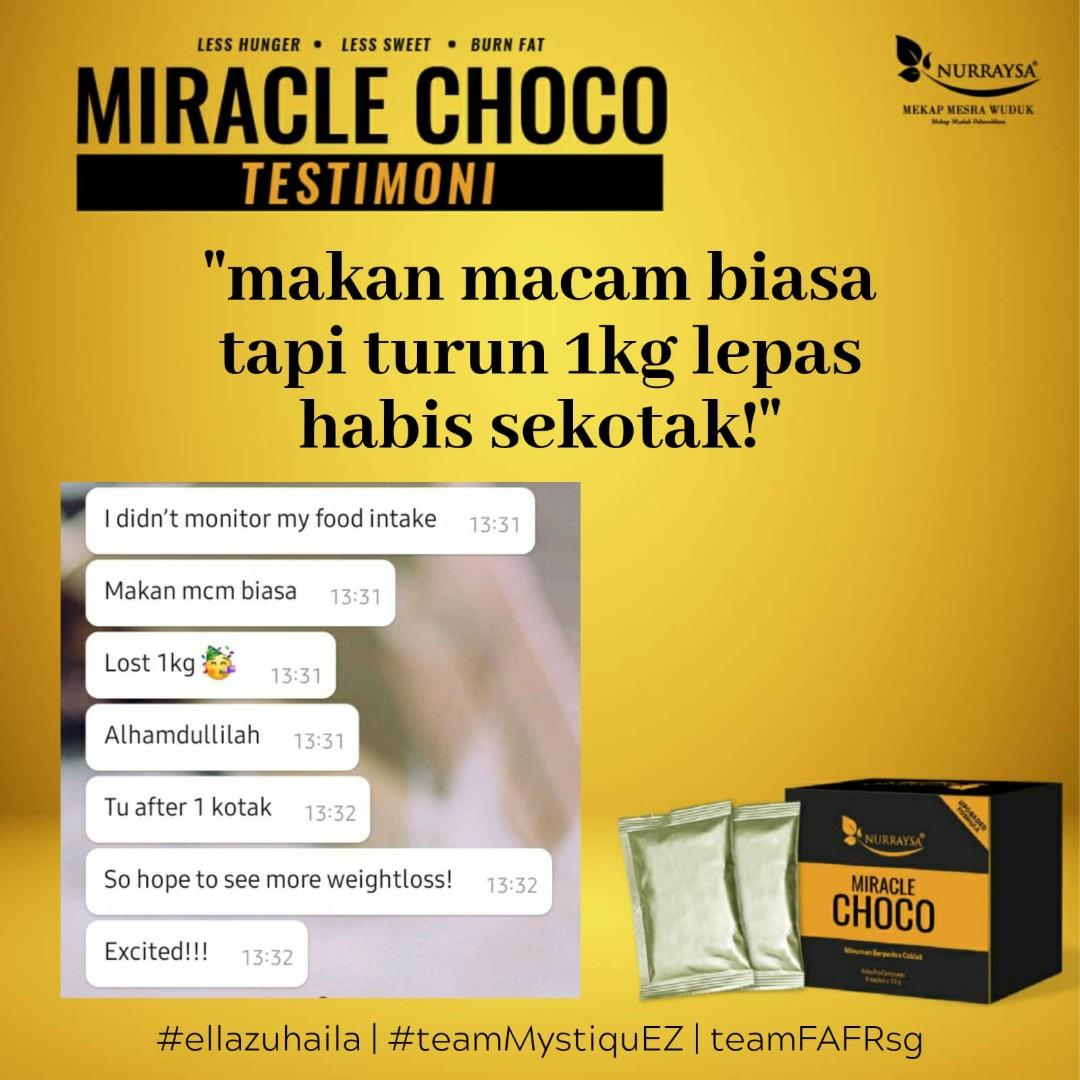 Miracle Slim Choco, Health & Nutrition, Health Supplements, Health Food ...