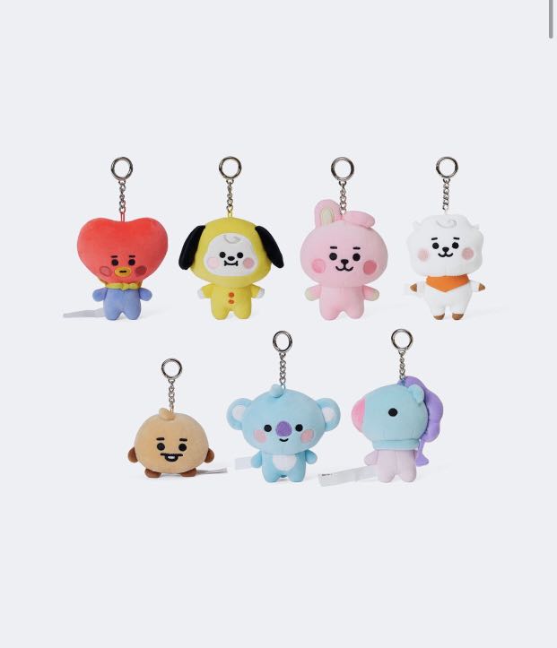 Official Baby BT21 Full Body Bag Charm 11 cm, Hobbies & Toys ...
